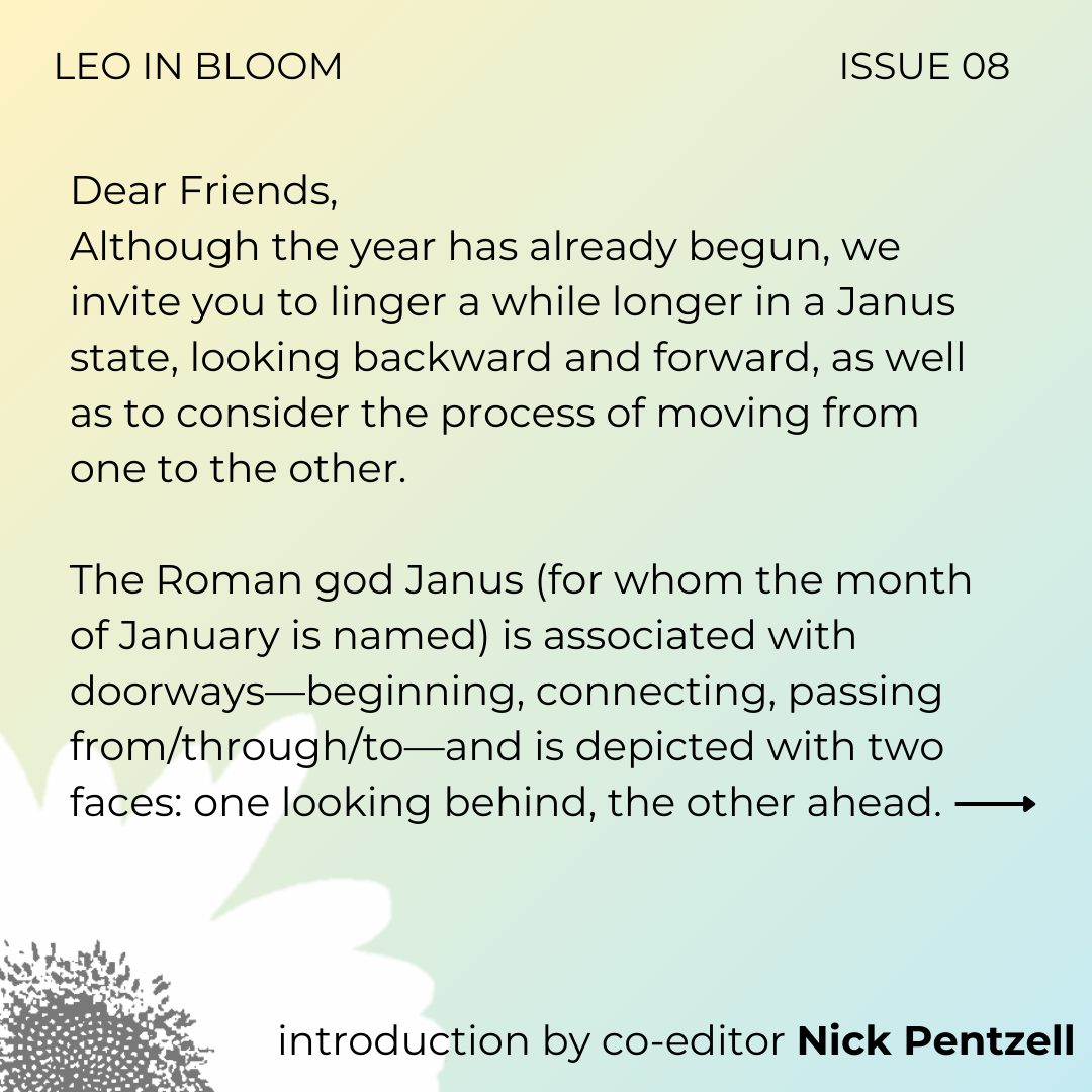 Introduction to Issue 08 – Leo in Bloom Magazine
